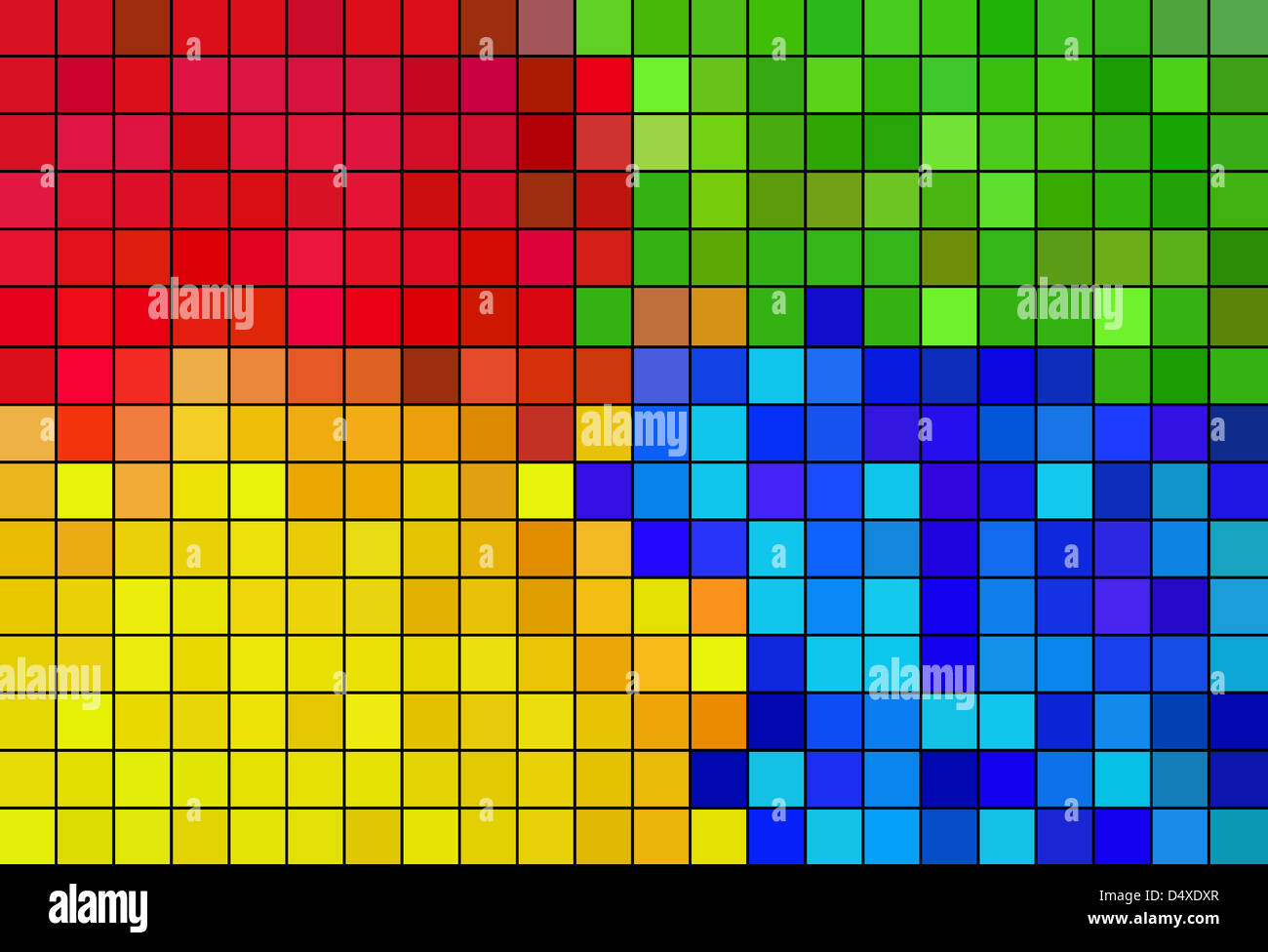 Pixel art. Abstract color background Stock Photo - Alamy