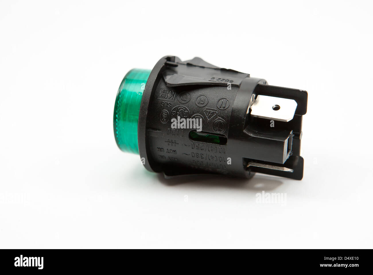 Start and stop button for electronic device Stock Photo - Alamy