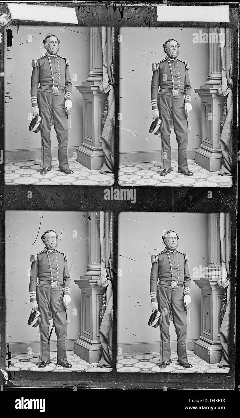 Admiral Samuel F. Dupont, a Union naval officer during the Civil War ...