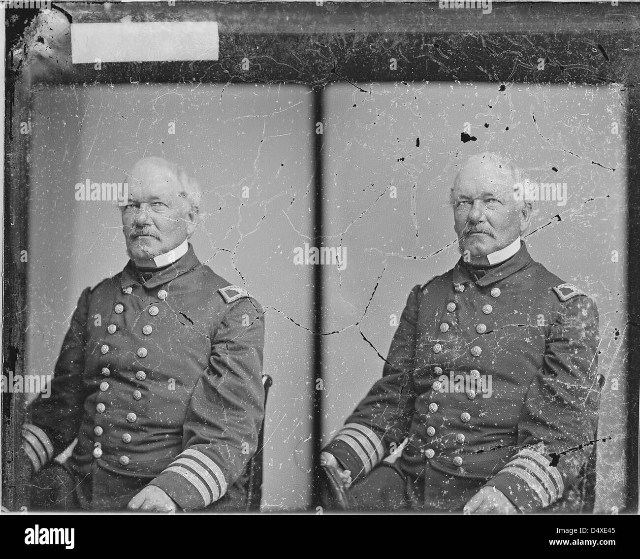 A photograph of Commodore Theodorus Bailey, a prominent figure during ...