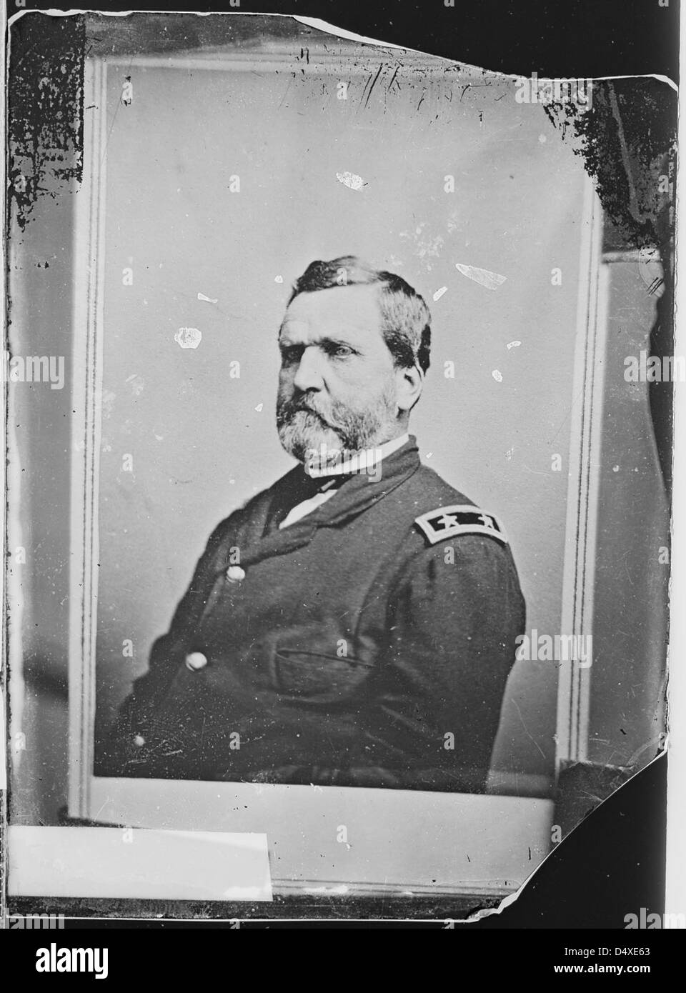 A portrait of General George H. Thomas, a key figure in the U.S. Civil ...