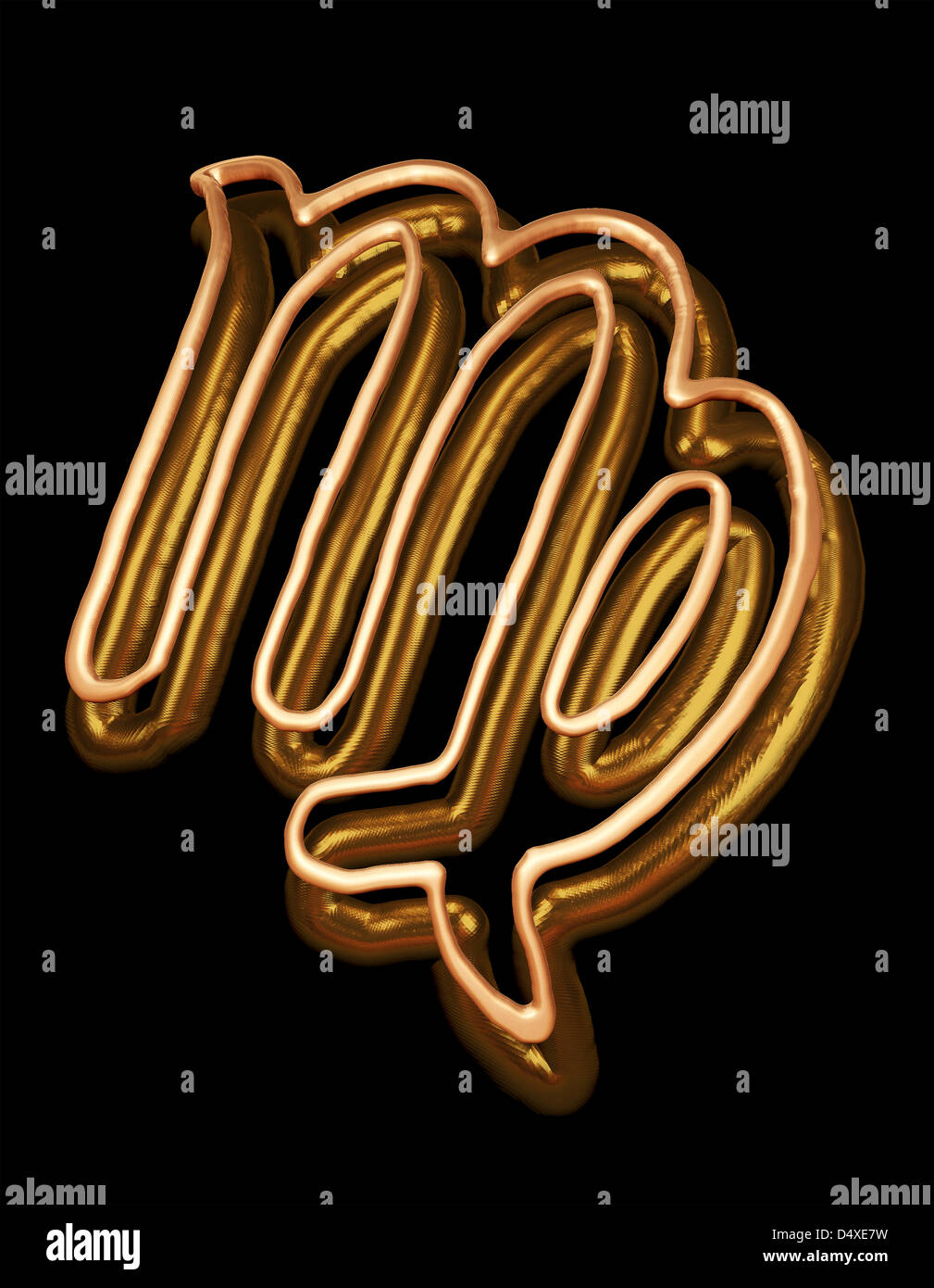 Virgo sign art hi-res stock photography and images - Alamy