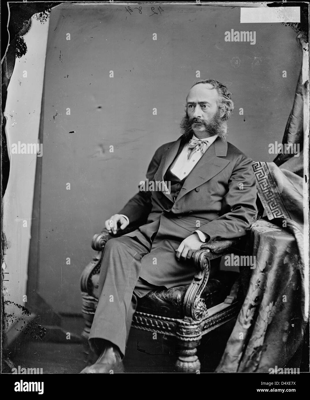 Photograph of a Civil War gentleman, captured by Mathew Brady ...
