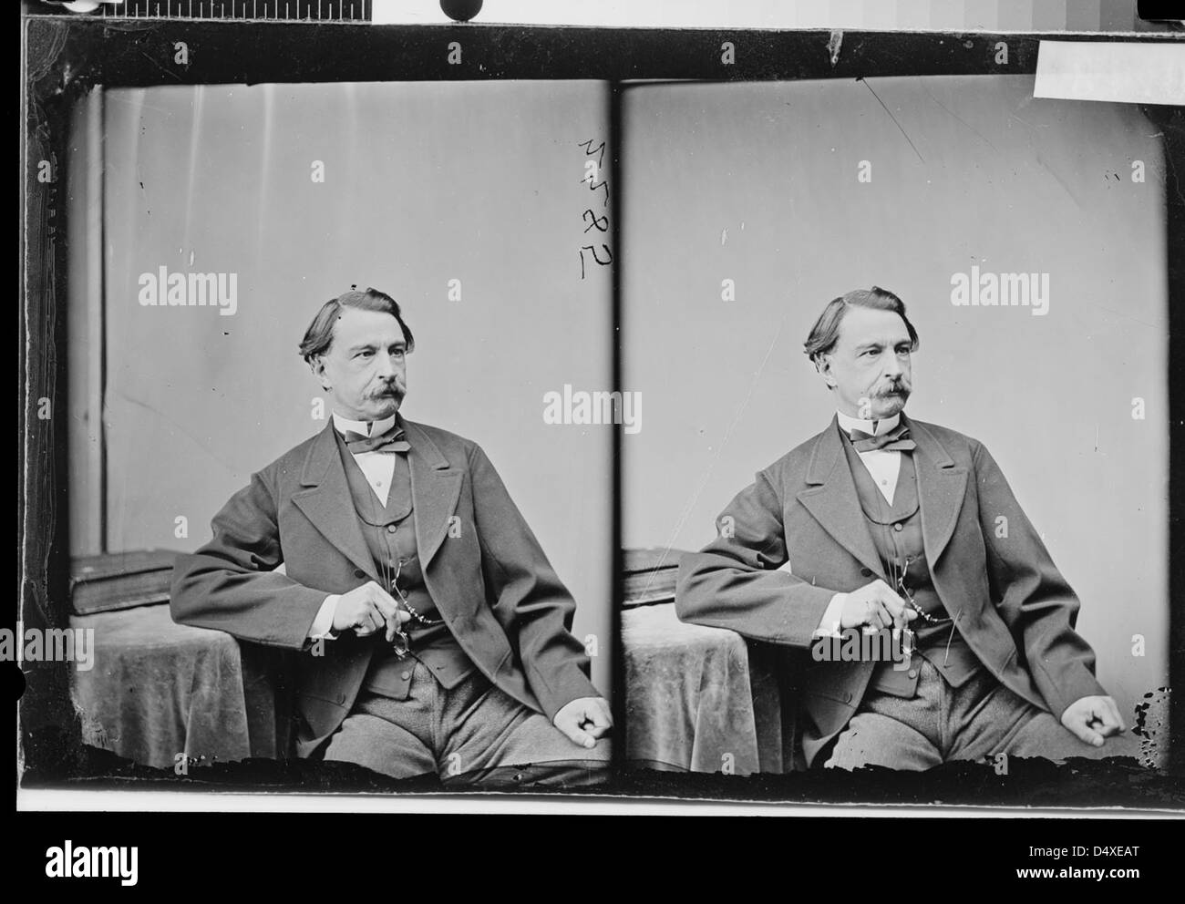 A portrait of a gentleman from the Civil War, captured by photographer ...