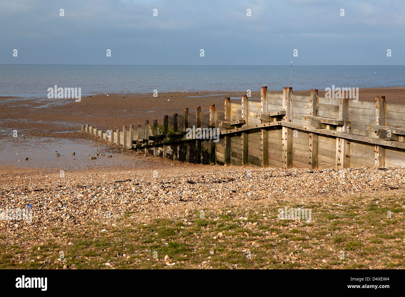 low-tide in whitstable Stock Photo - Alamy