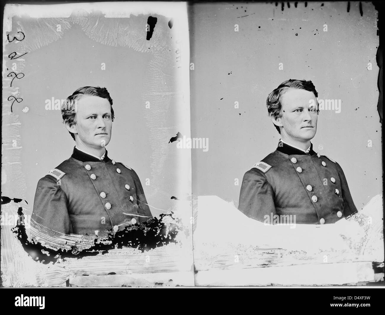 General Wesley Merritt, captured in a Civil War-era photograph by ...