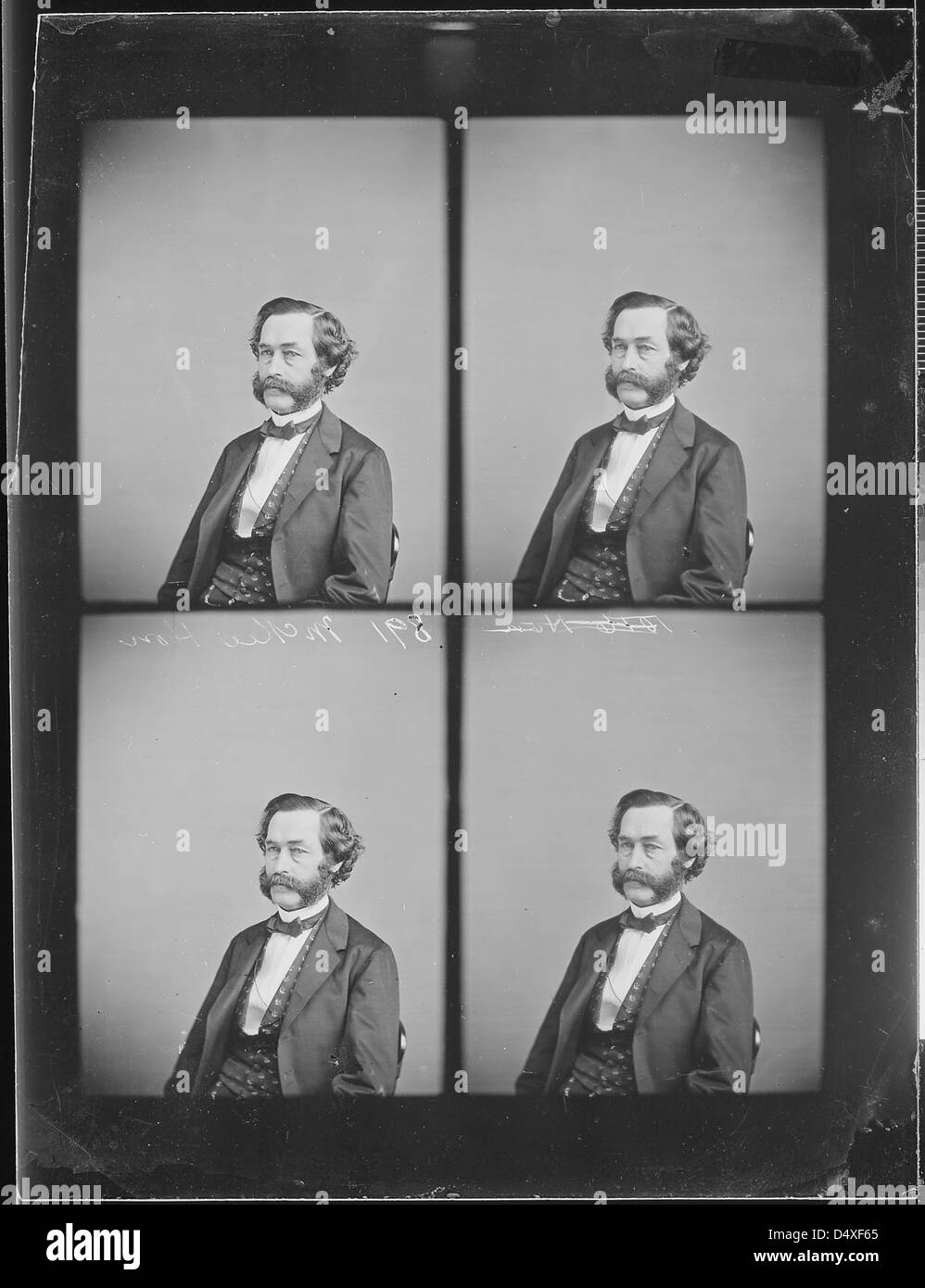 A photograph by Mathew Brady showing Hon. George C. McKee, a Brigadier ...