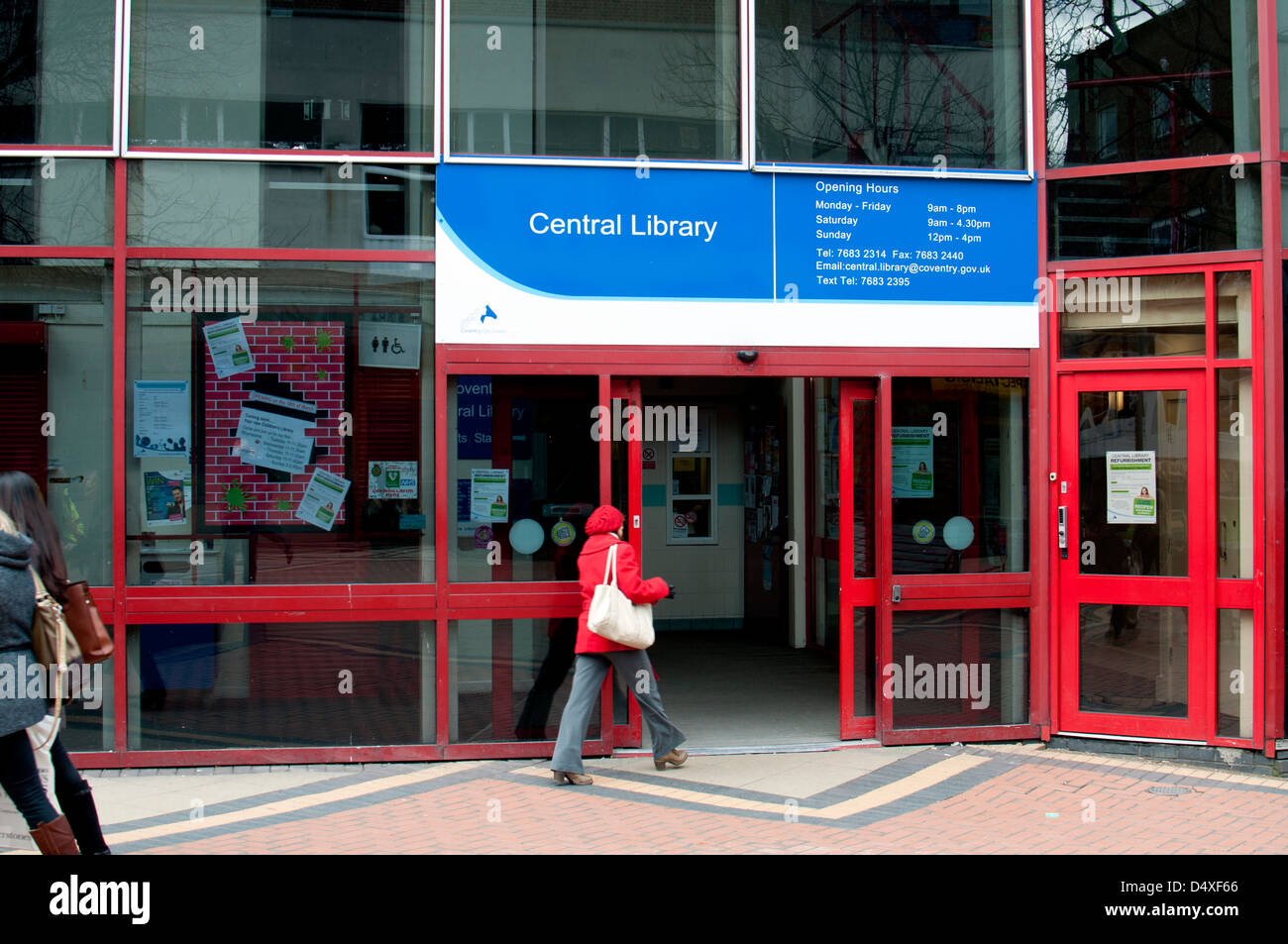 Coventry Central Library, West Midlands, England, UK Stock Photo - Alamy