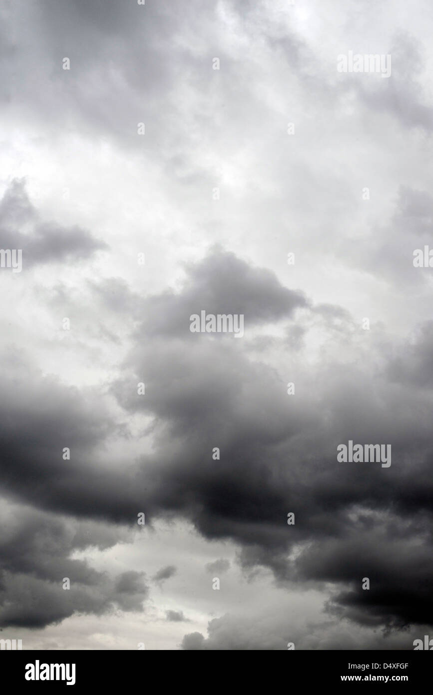 heavy gale black stormy clouds Stock Photo - Alamy