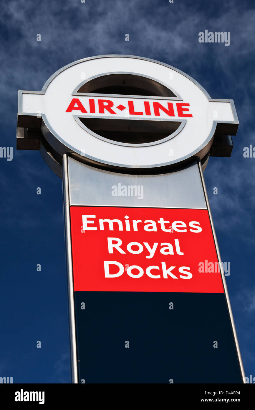 Emirates royal docks hi-res stock photography and images - Alamy
