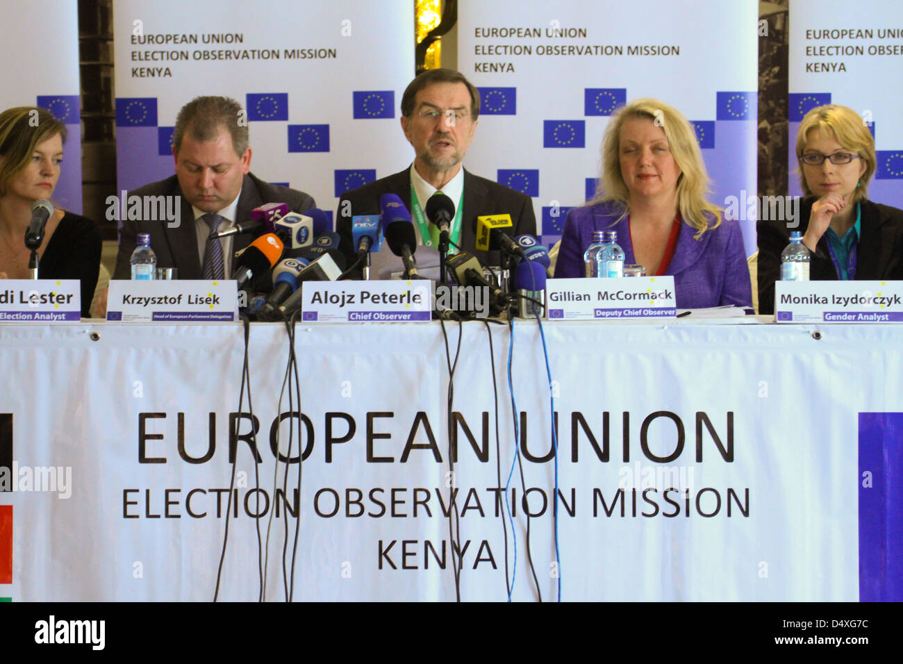 European Union Observer group Press Conference at The Stanleys in ...