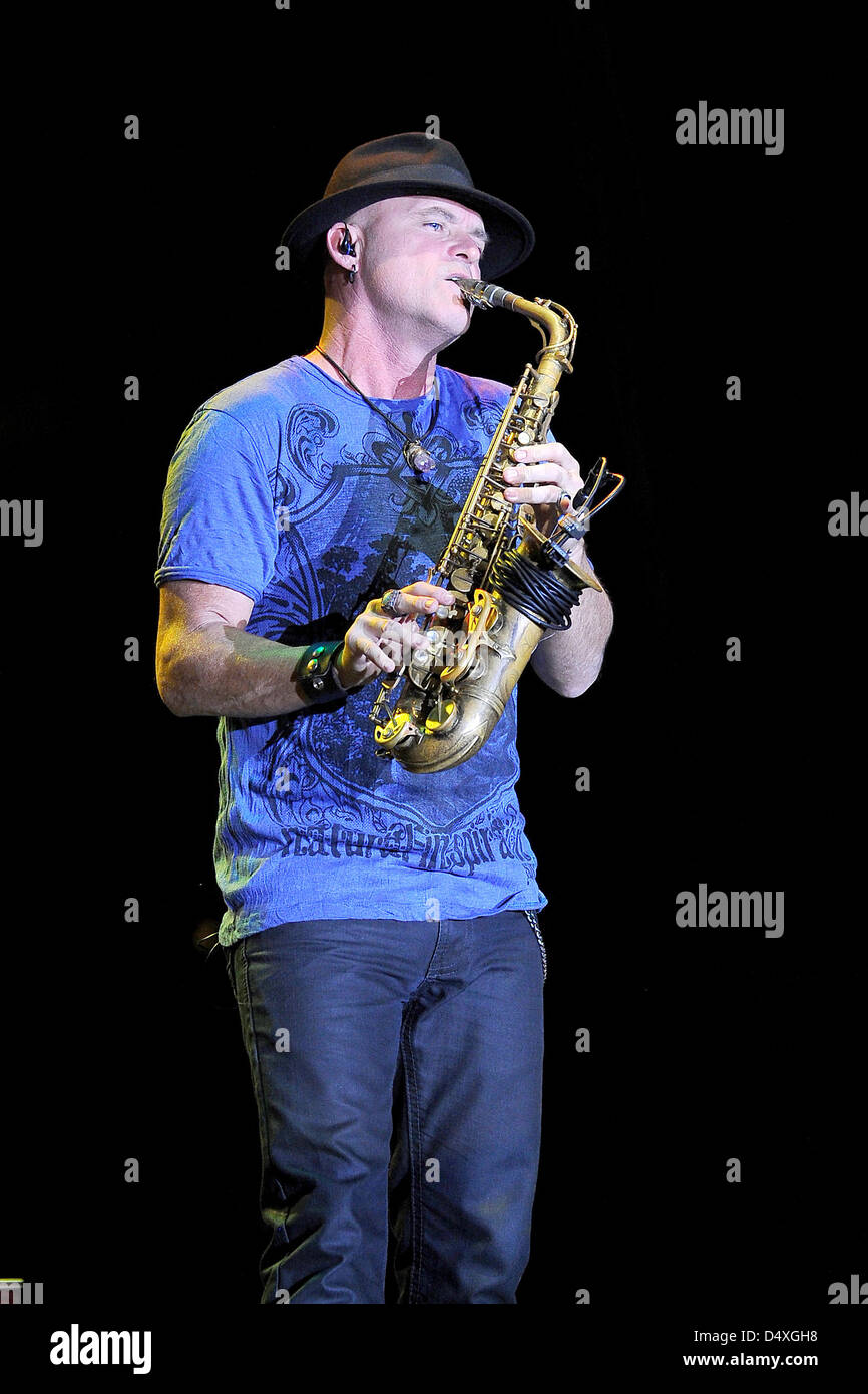 Todd Cooper of The Alan Parsons Project performs onstage during a ...