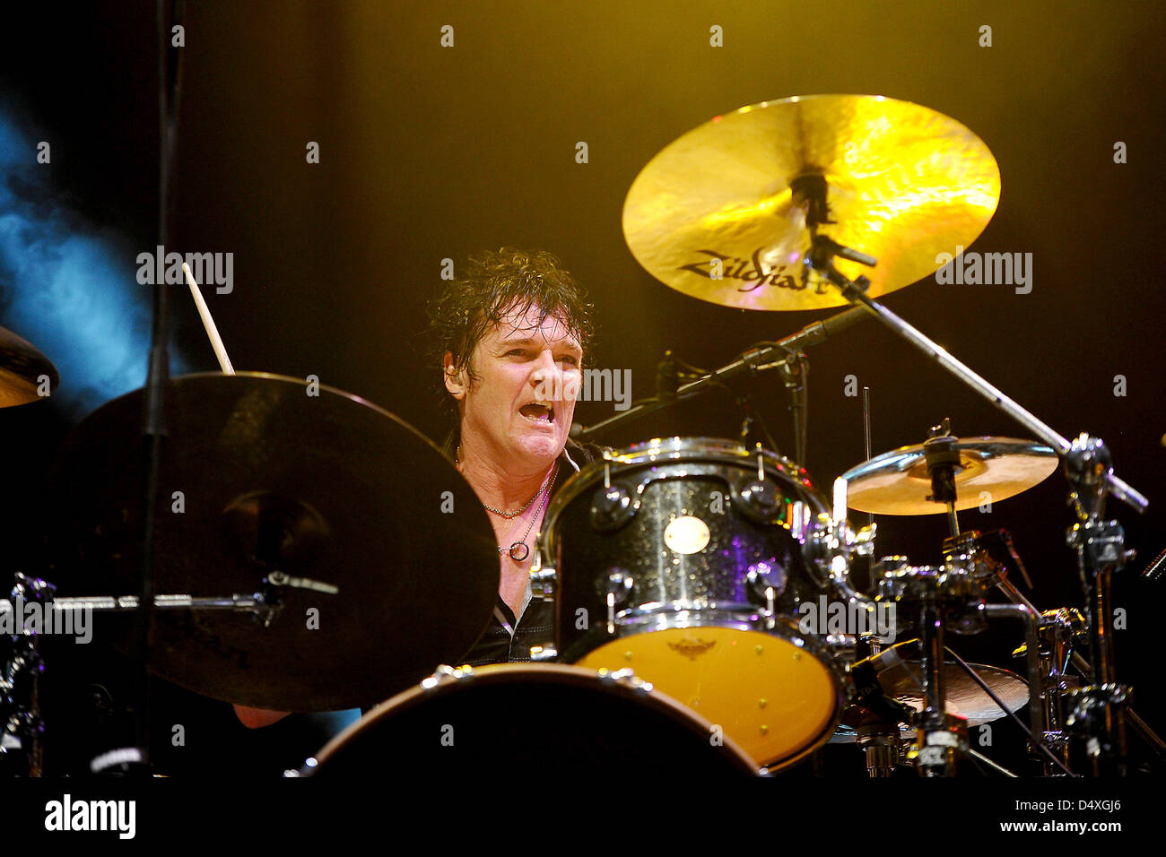 Danny Thompson of The Alan Parsons Project performs onstage during a ...