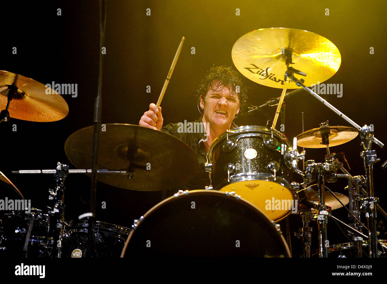 Danny Thompson of The Alan Parsons Project performs onstage during a ...