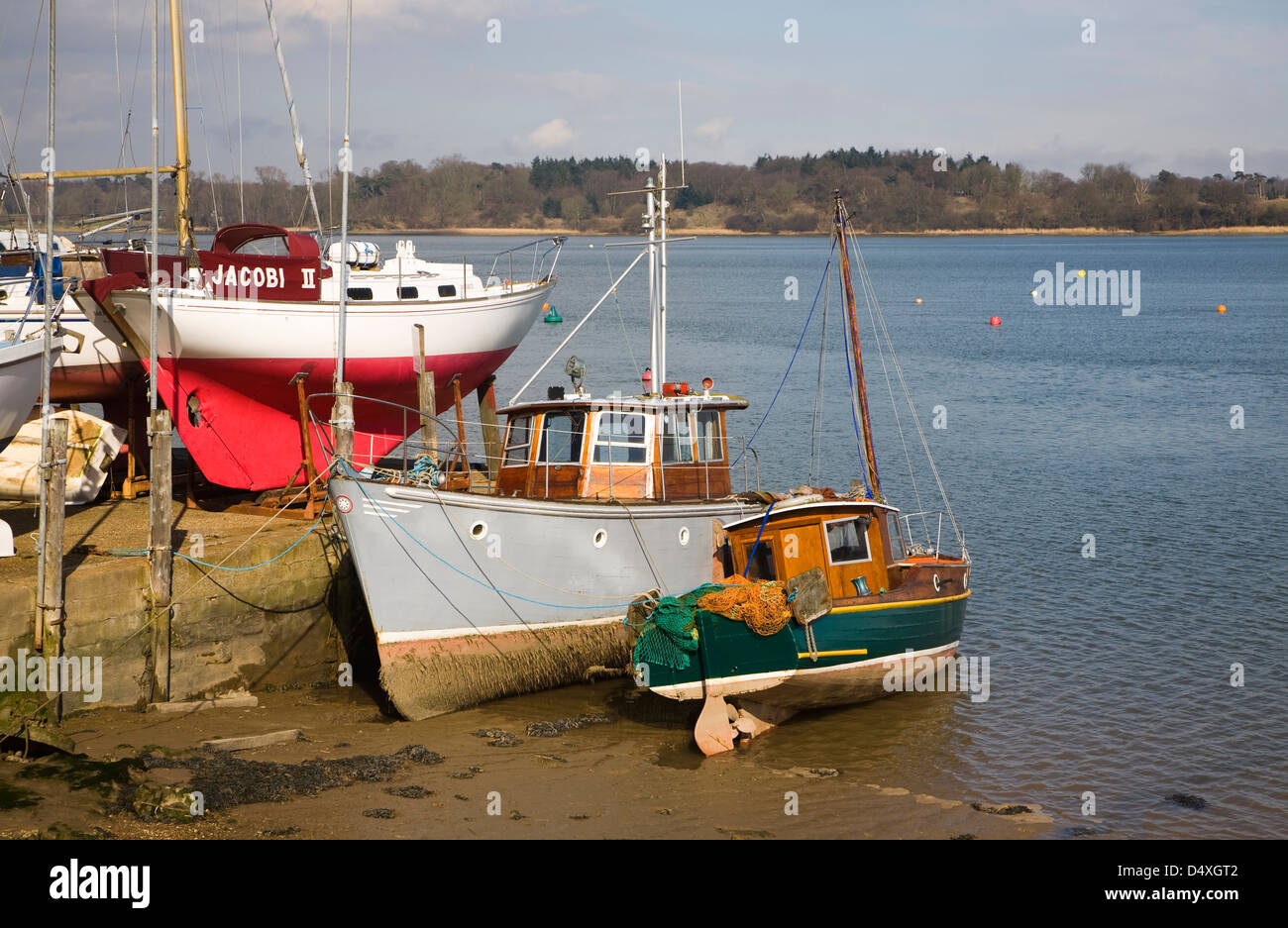 Estuary Boatyard High Resolution Stock Photography and Images - Alamy