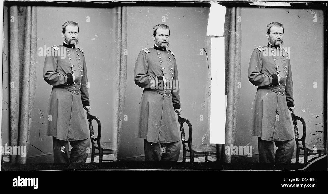This photograph by Mathew Brady shows General William B. Franklin, a ...