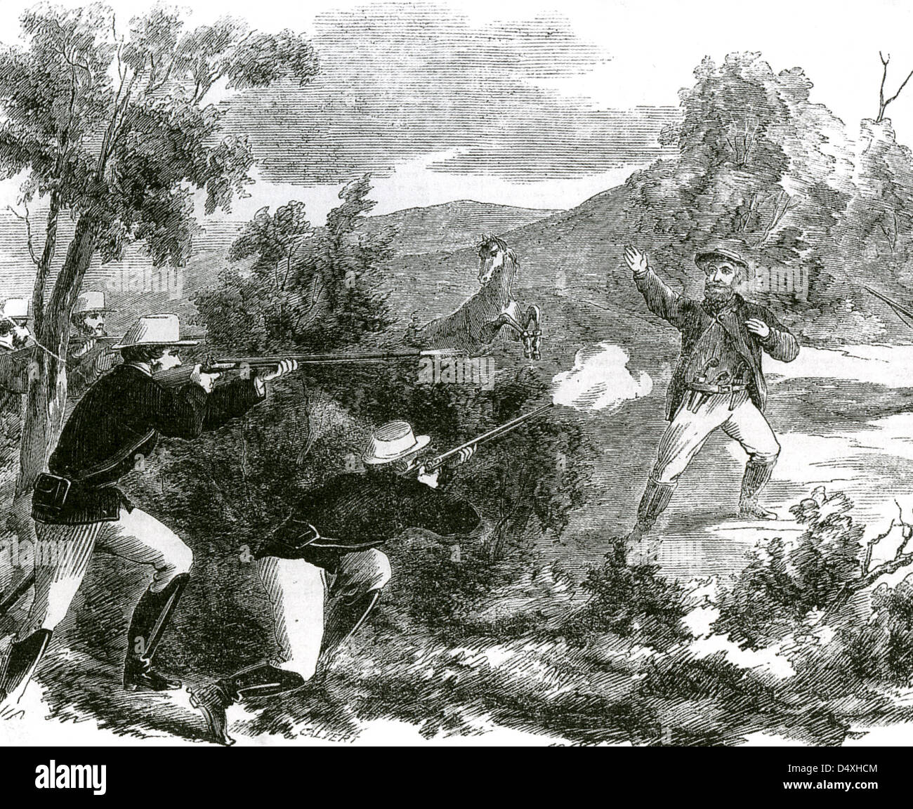 Ben hall 1837 1865 australian bushranger hi-res stock photography and ...