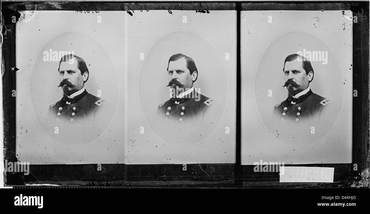 A portrait of General William B. Hazen, a key figure in the U.S. Civil ...