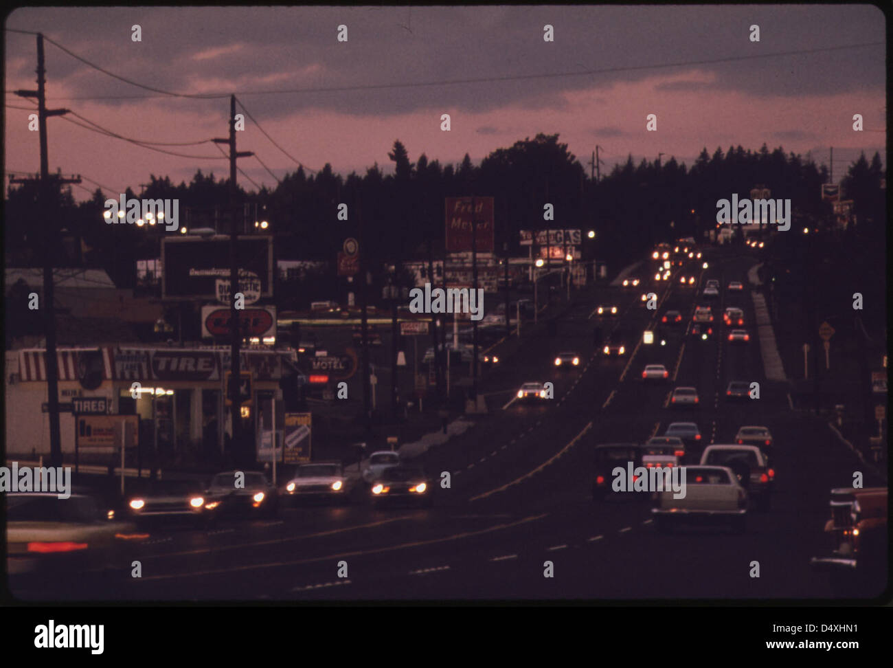 Early 1970s highway hi-res stock photography and images - Alamy