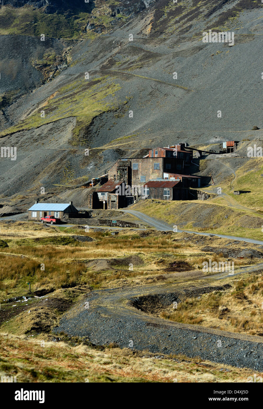 Mill Buildings, Force Crag Mine. Coledale, Lake District National Park ...