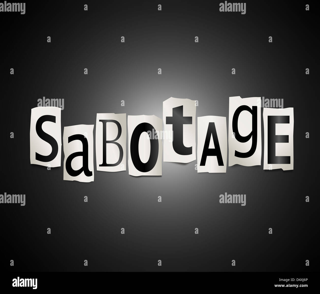 Sabotaged hi-res stock photography and images - Alamy