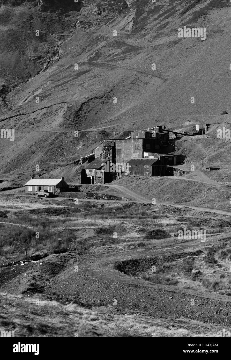 Mill Buildings, Force Crag Mine. Coledale, Lake District National Park ...