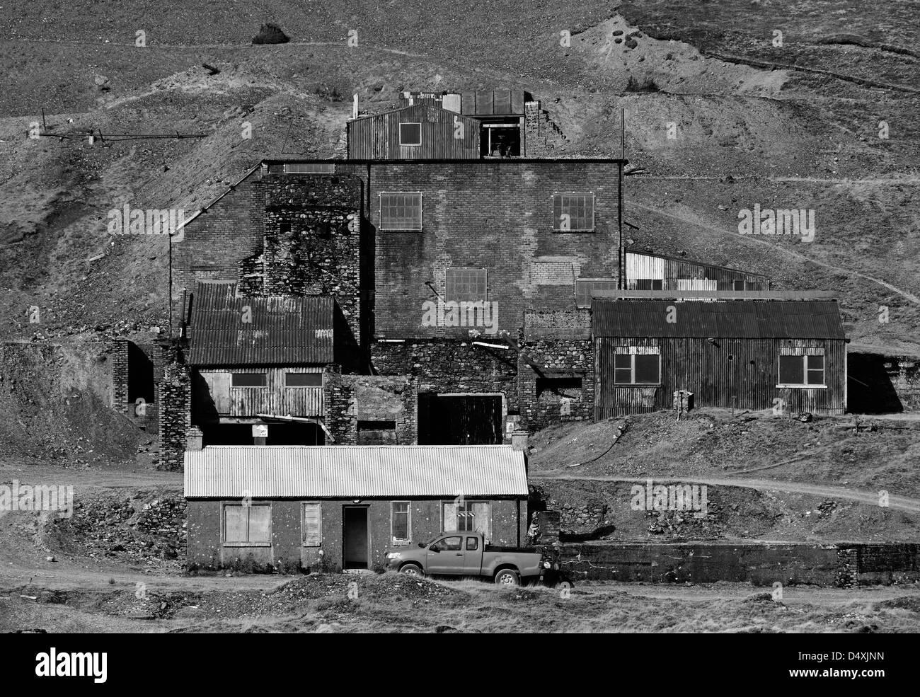 Mill Buildings, Force Crag Mine. Coledale, Lake District National Park ...