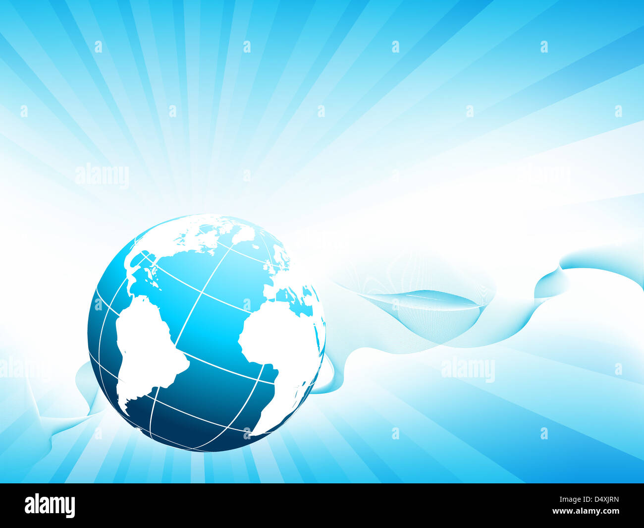 Globe flowing hi-res stock photography and images - Alamy