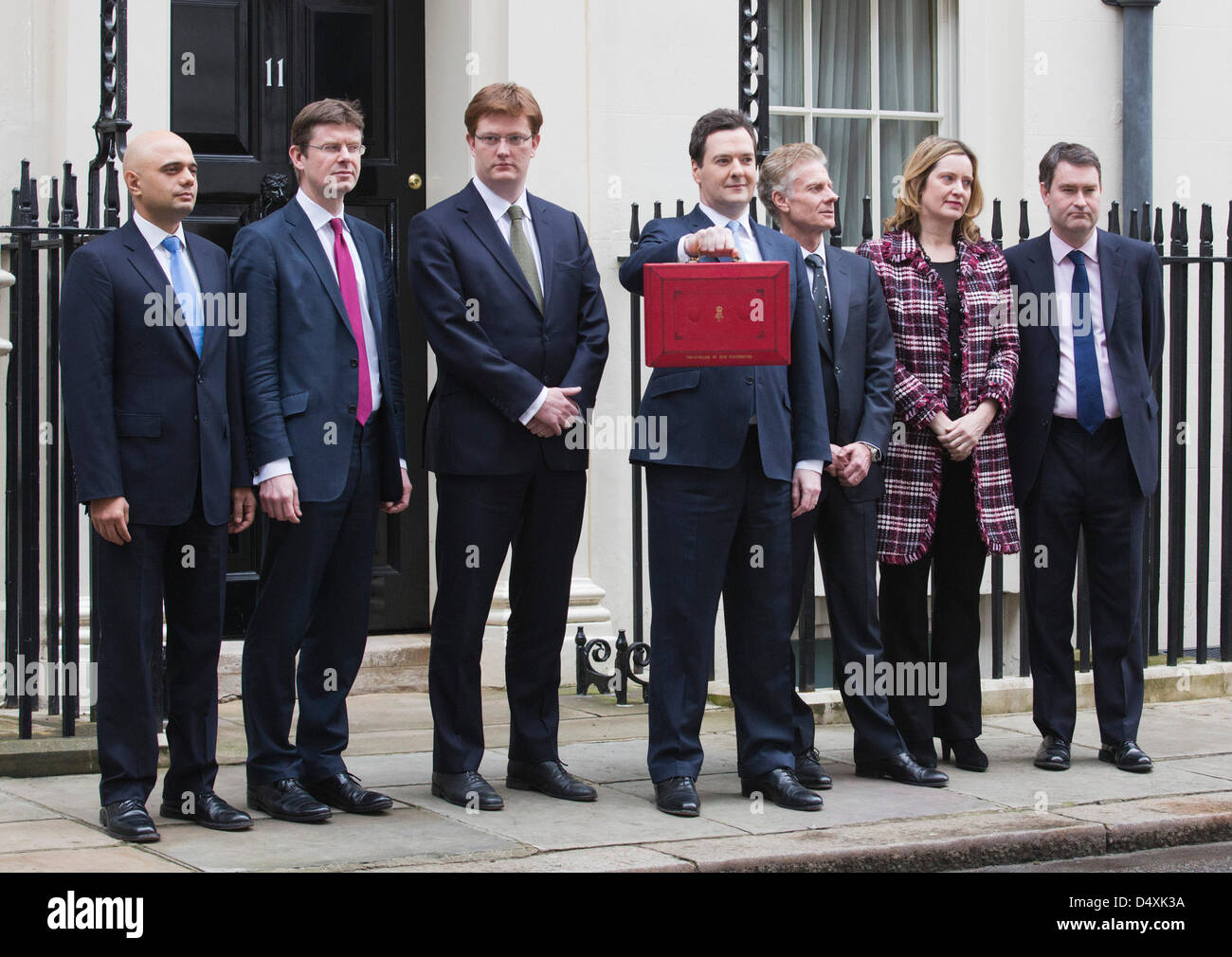 Wednesday, 20 March 2013, London, UK. George Osborne, Chancellor Of The ...