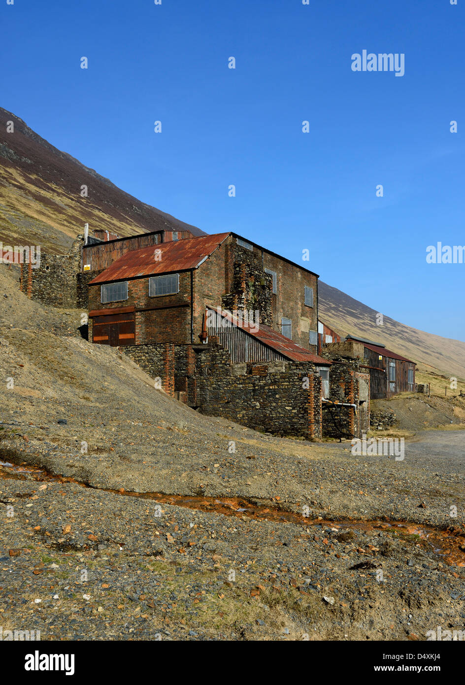 Mill Buildings, Force Crag Mine. Coledale, Lake District National Park ...