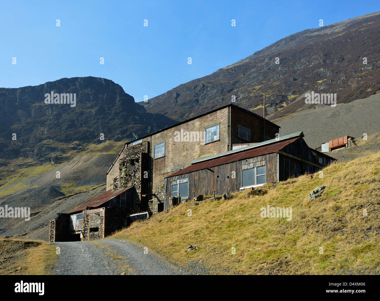 Mill Buildings, Force Crag Mine. Coledale, Lake District National Park ...