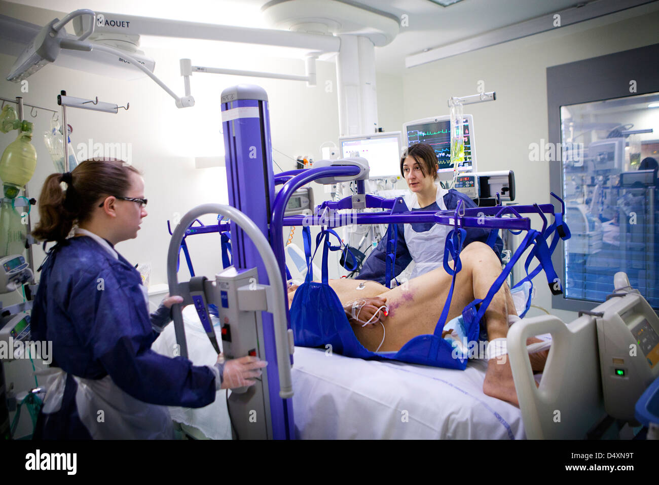 INTENSIVE CARE UNIT Stock Photo - Alamy