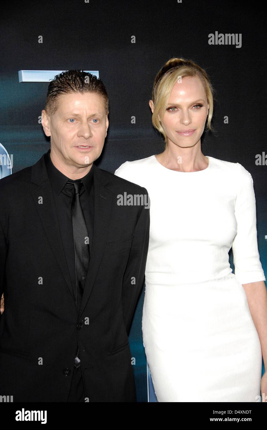 Los Angeles, California, USA. 19th March 2013. Andrew Niccol, Rachel ...