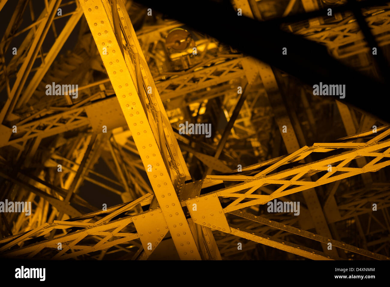 Eifel tower details Stock Photo - Alamy