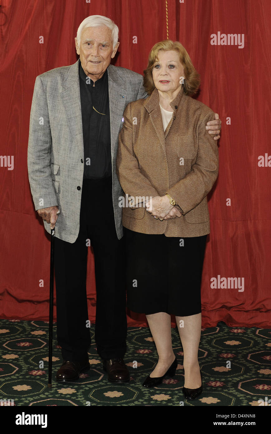 Joachim Fuchsberger and Gundel Fuchsberger present the German ARD ...