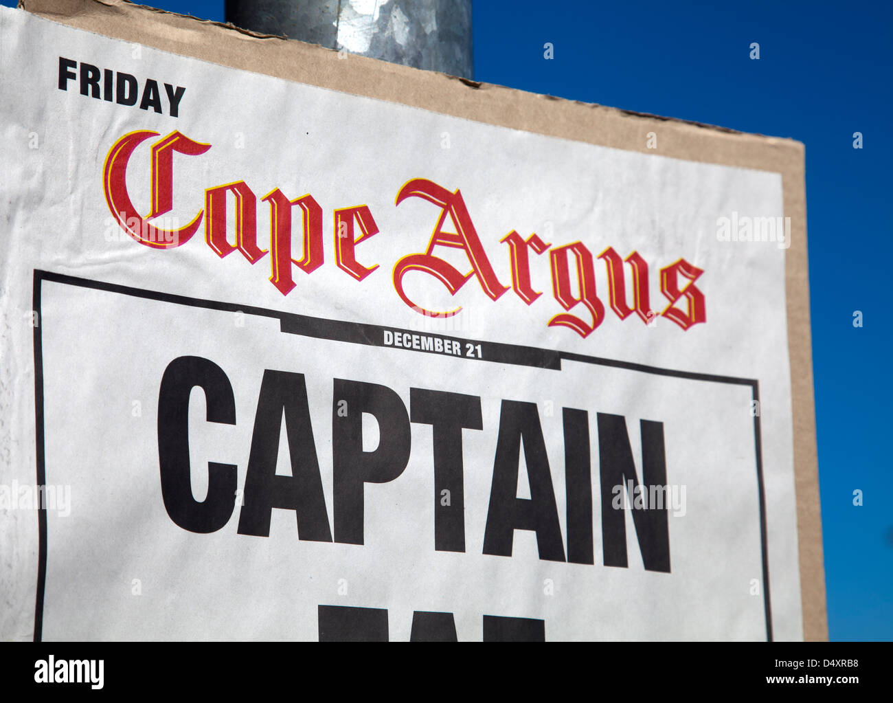 The argus news board hi-res stock photography and images - Alamy