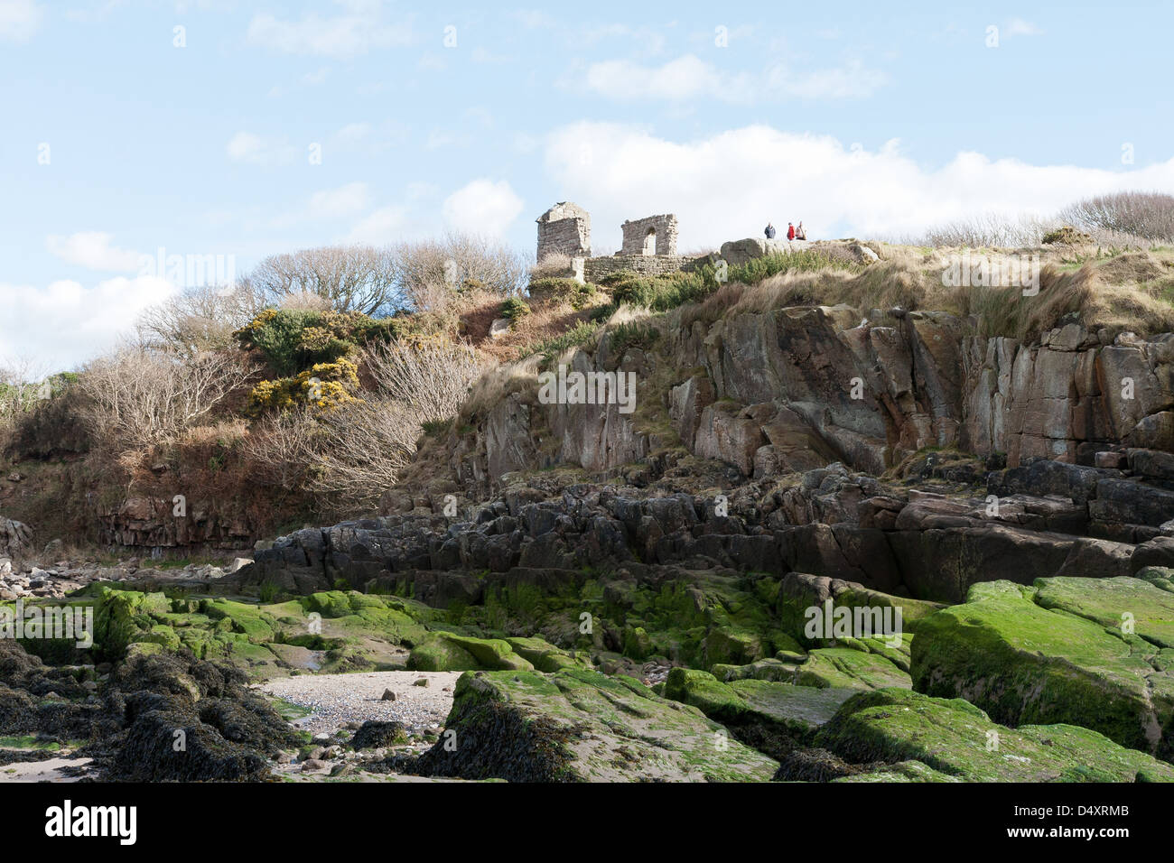 Heysham village morecambe england hi-res stock photography and images ...