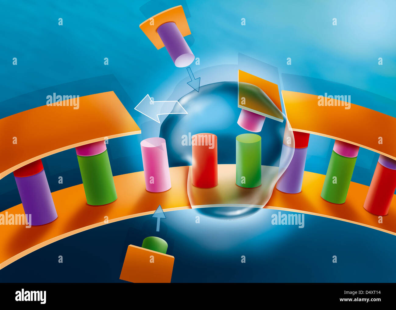 Dna replication hi-res stock photography and images - Alamy