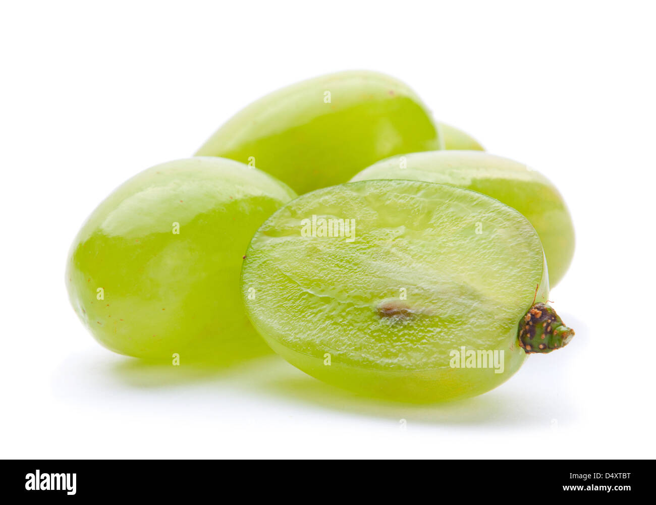Grape berry closeup isolated on white Stock Photo - Alamy