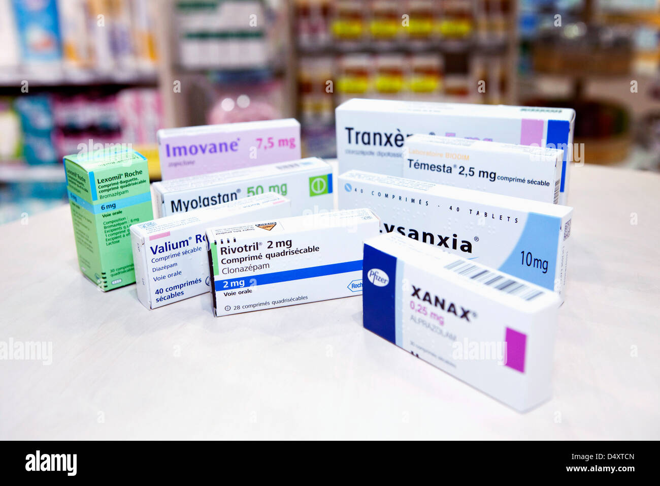 BENZODIAZEPINE Stock Photo - Alamy