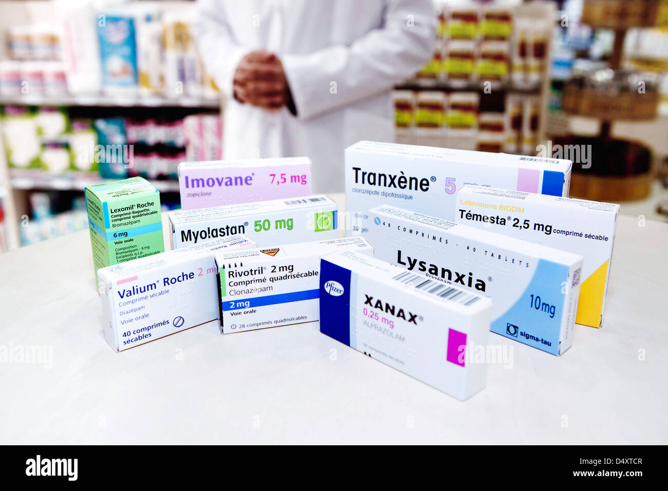 BENZODIAZEPINE Stock Photo - Alamy