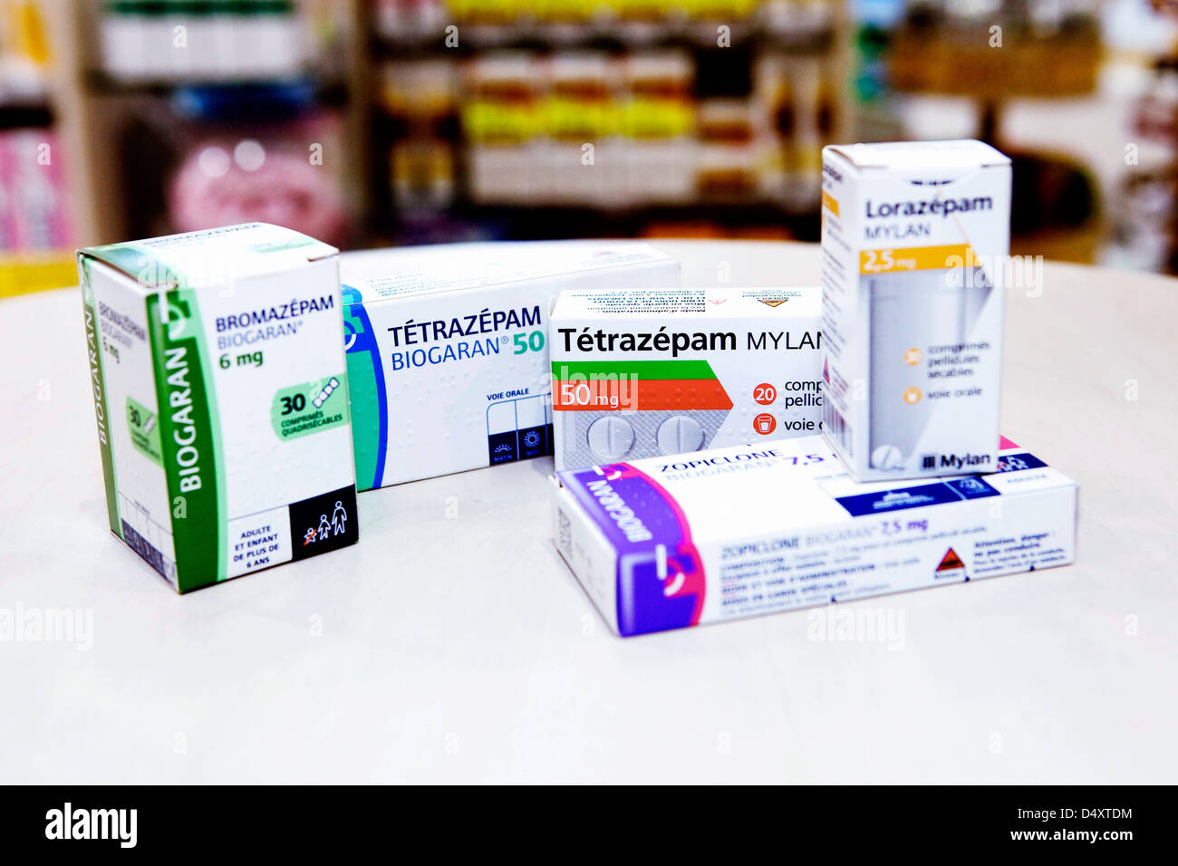 Benzodiazepine hi-res stock photography and images - Alamy