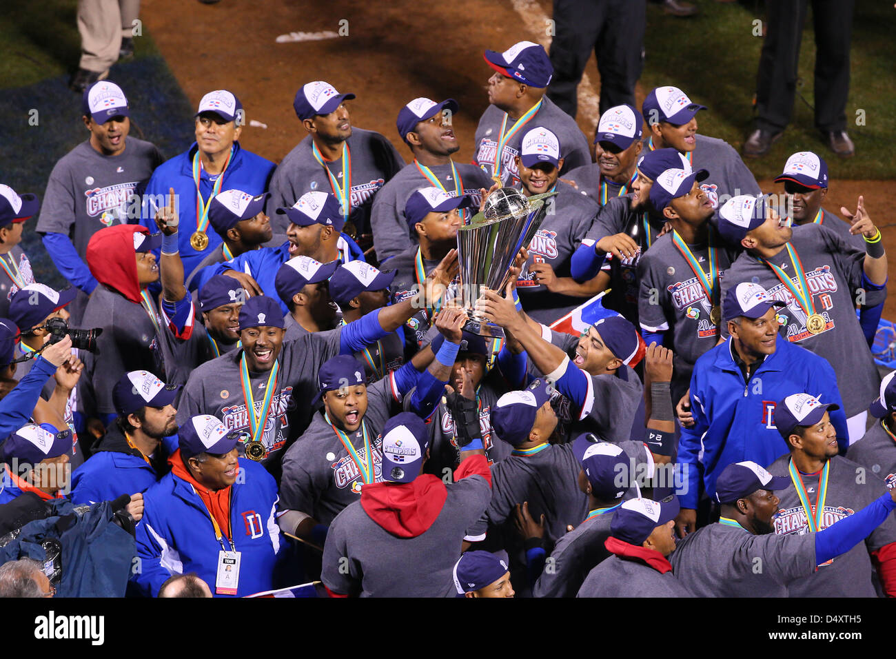 Dominican Republic team group (DOM), MARCH 19, 2013 - WBC : World Baseball Classic 2013 ...