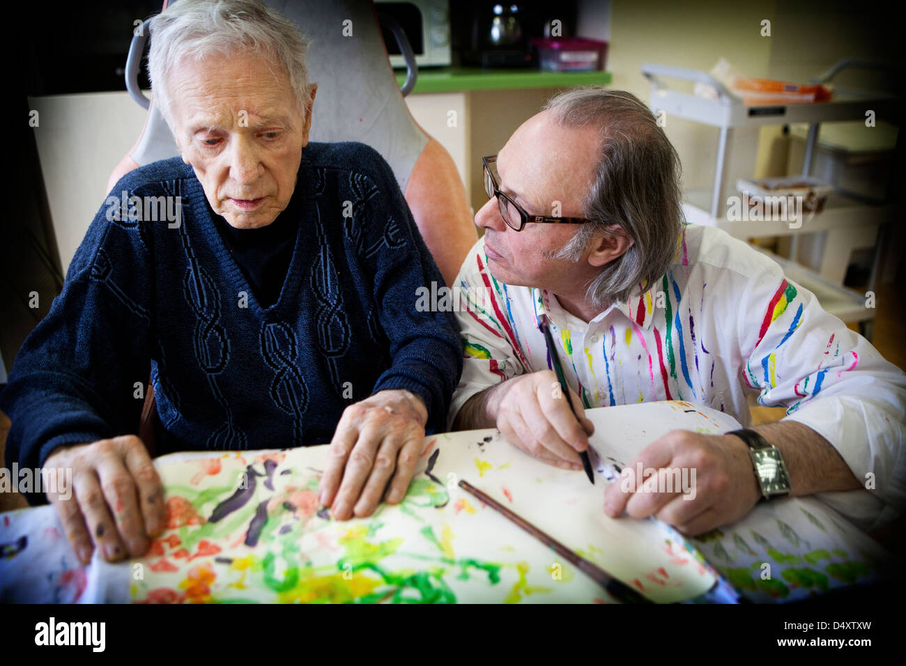 Art as therapy hi-res stock photography and images - Alamy