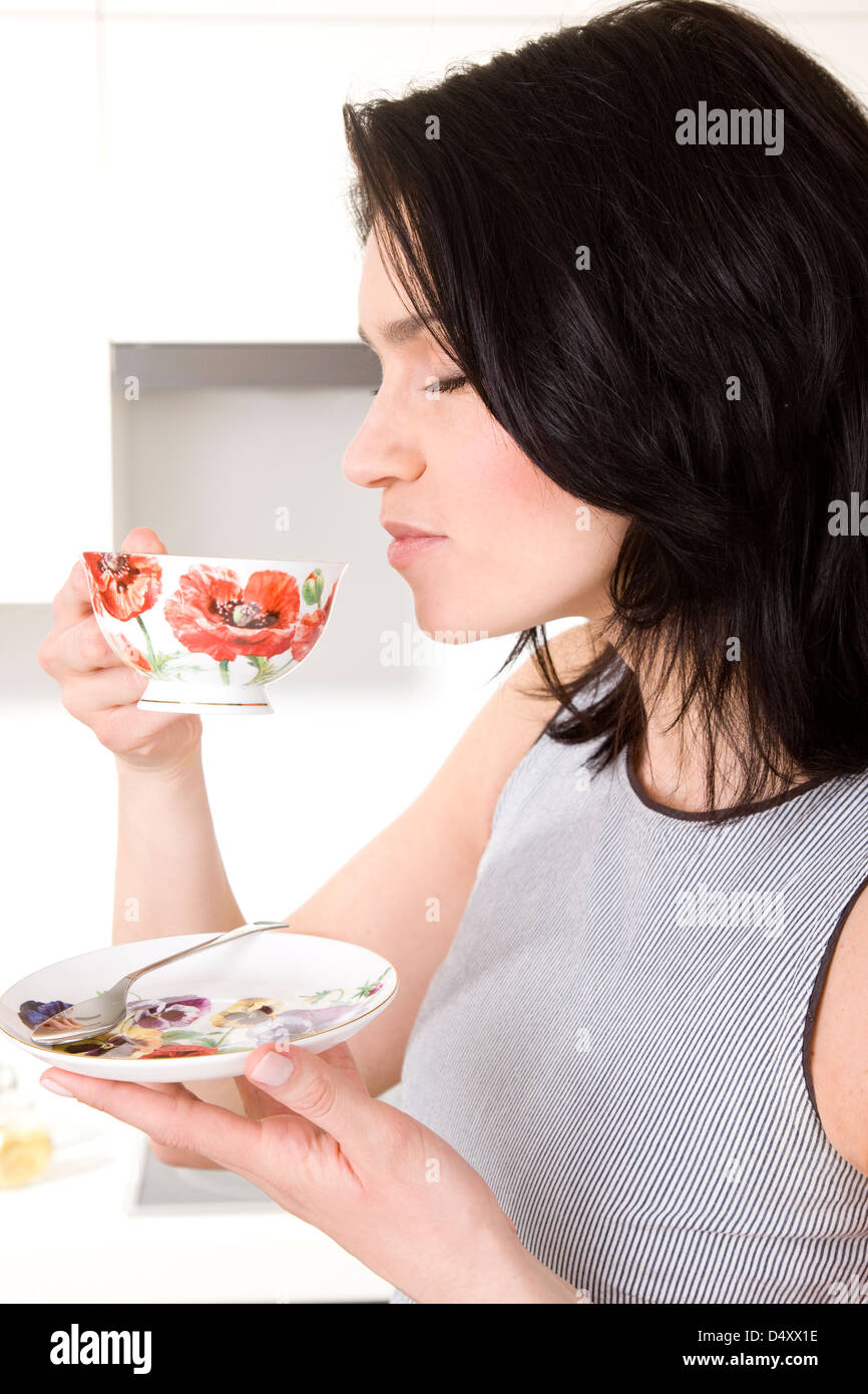 1 drinking tea hi-res stock photography and images - Alamy