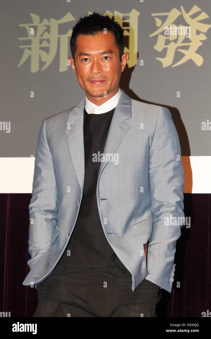 Louis Koo at press conference of Inferno 3D in Hong Kong, China on ...