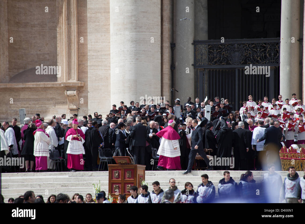 Pope francis inauguration hi-res stock photography and images - Alamy