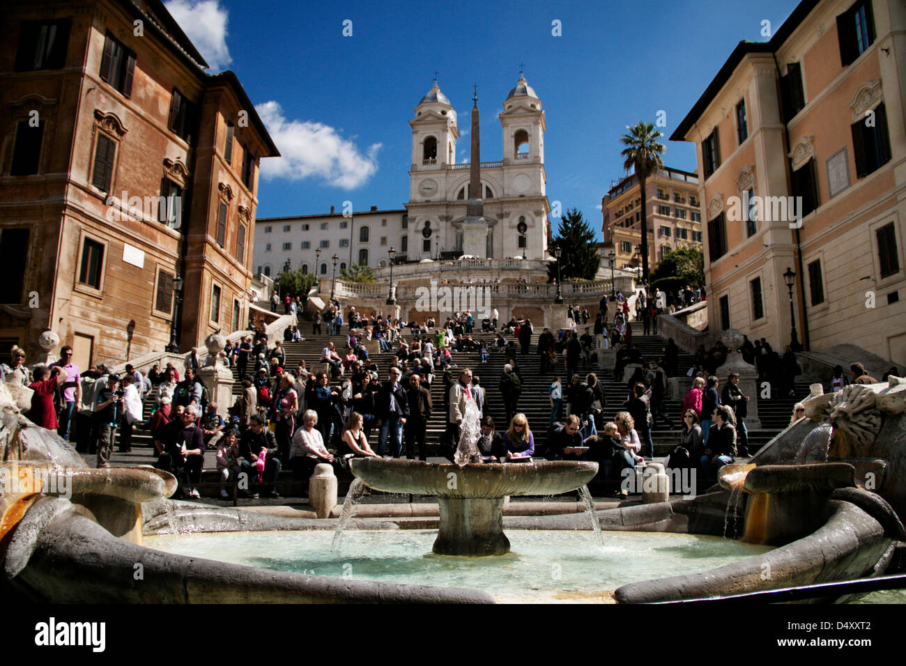 Rome spanish steps romes hi-res stock photography and images - Alamy