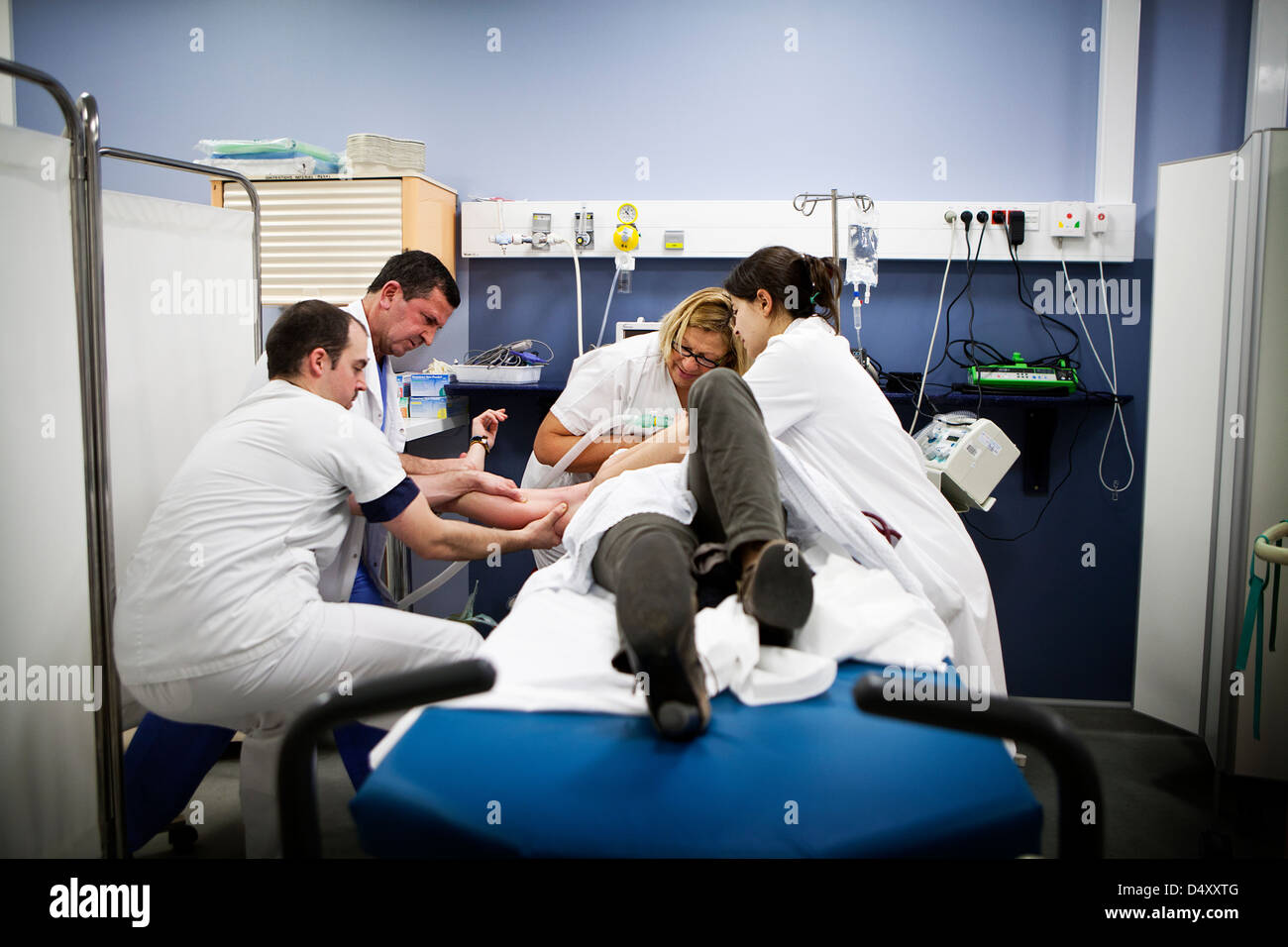 EMERGENCY CASE, HOSPITAL Stock Photo - Alamy