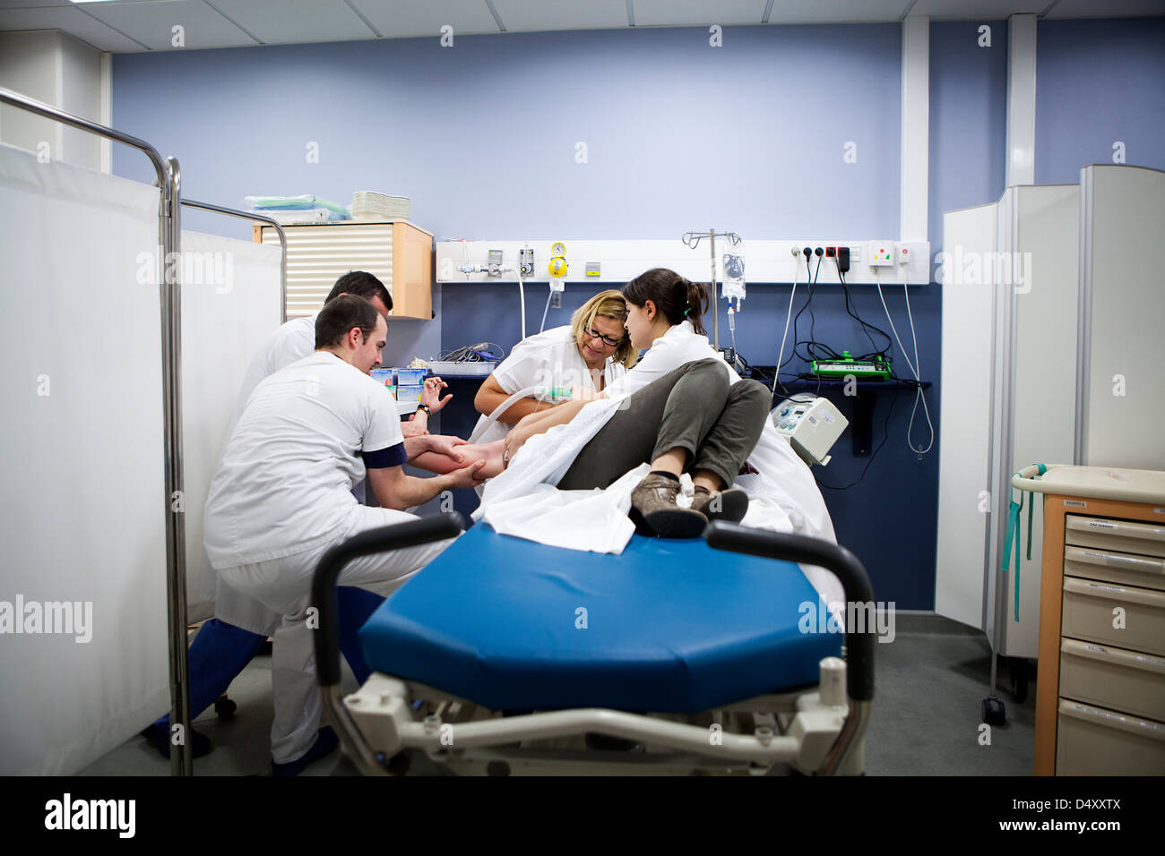 EMERGENCY CASE, HOSPITAL Stock Photo - Alamy